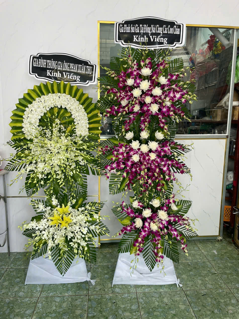 Đặt Vòng Hoa Đám Tang Cao Lãnh - Đồng Tháp - Nhiều mẫu
